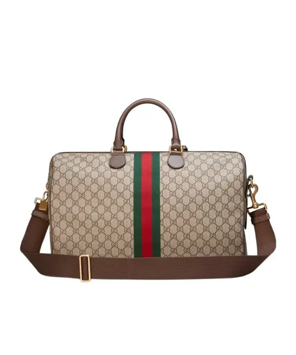 Gucci Gg Supreme Ophidia Medium Duffle Bag