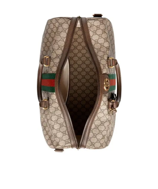 Gucci Gg Supreme Ophidia Medium Duffle Bag