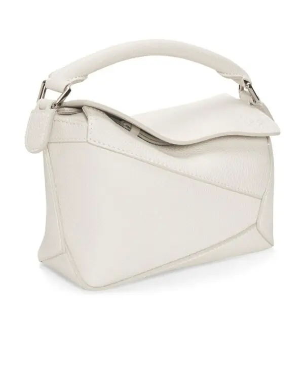 Loewe Mini Puzzle Bag In Soft Grained Calfskin