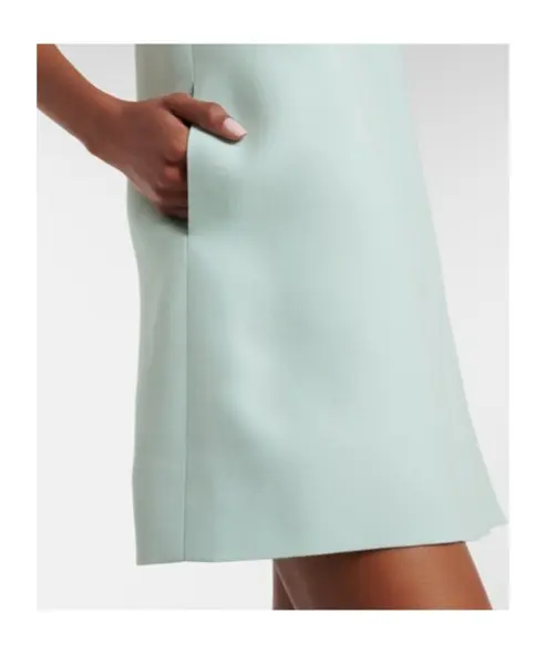 Valentino Garavani Crepe Couture Embellished Minidress