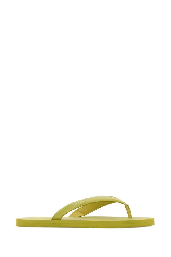 Prada Debossed-logo Flip Flops