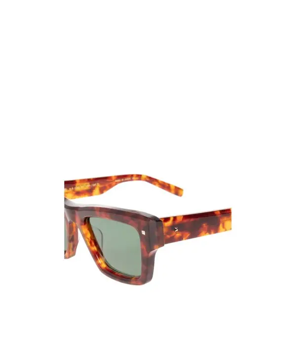 Valentino Garavani Square Frame Sunglasses - Green