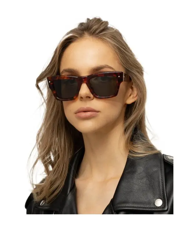 Valentino Garavani Square Frame Sunglasses - Green