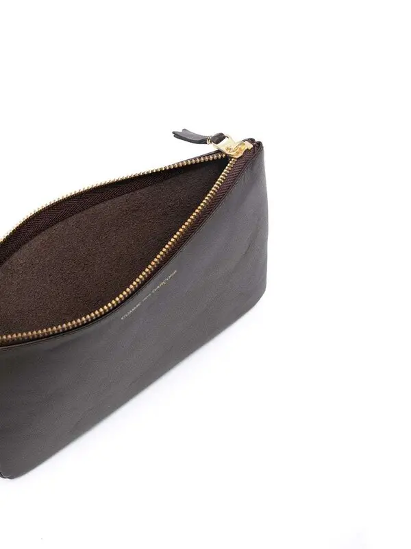 Comme Des Garçons Logo Detailed Classic Wallet