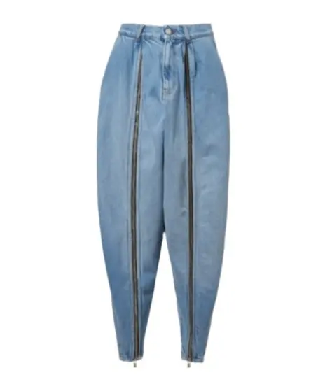 Coperni Front Slit Balloon Jeans