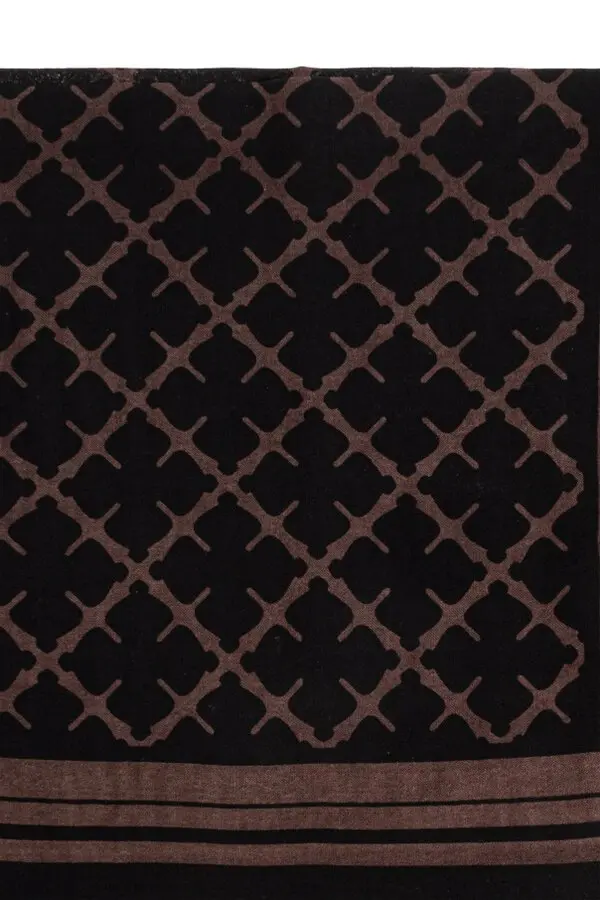 BY MALENE BIRGER Cornelis Patterned Scarf - Black