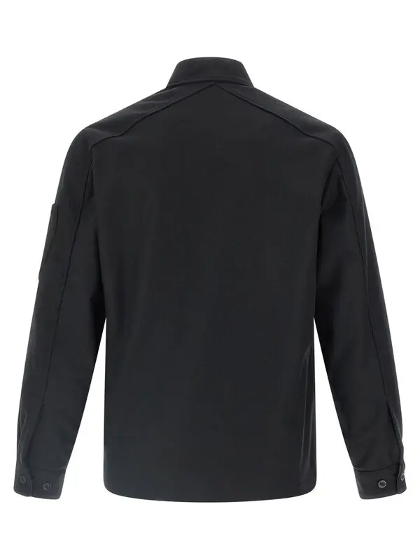C.P. COMPANY Long-sleeved Buttoned Overshirt