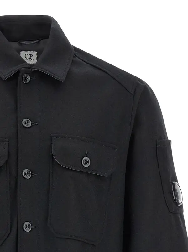 C.P. COMPANY Long-sleeved Buttoned Overshirt
