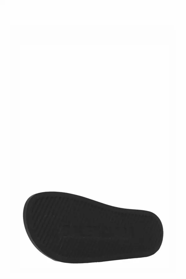 Balenciaga Logo Pool Slides - White/black