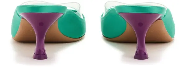 Chloé Round-toe Stiletto Heel Sandals