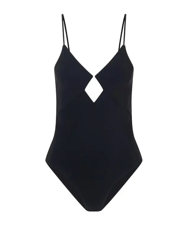 Zimmermann Roselight Diamond Wire Swimsuit - Black