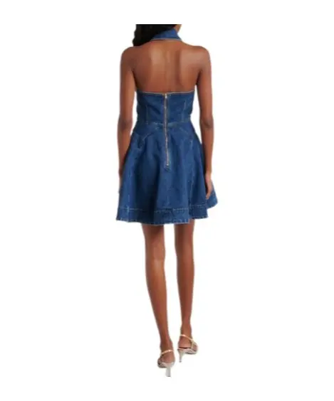 SELF-PORTRAIT Denim Dress