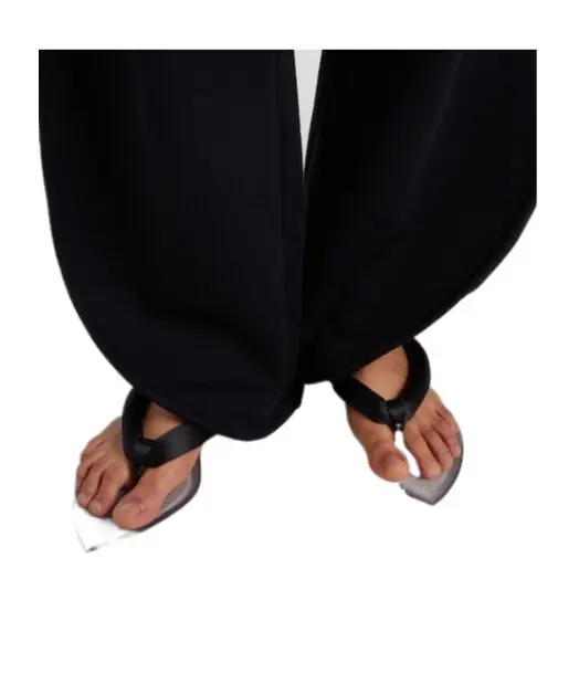 Alaïa Satin Invisible Thong Sandals