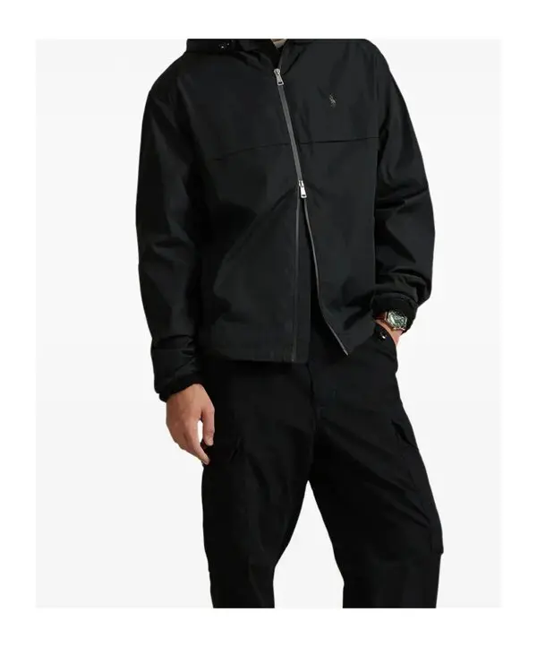 Polo Ralph Lauren Hooded Zip Windbreaker With Pony Logo