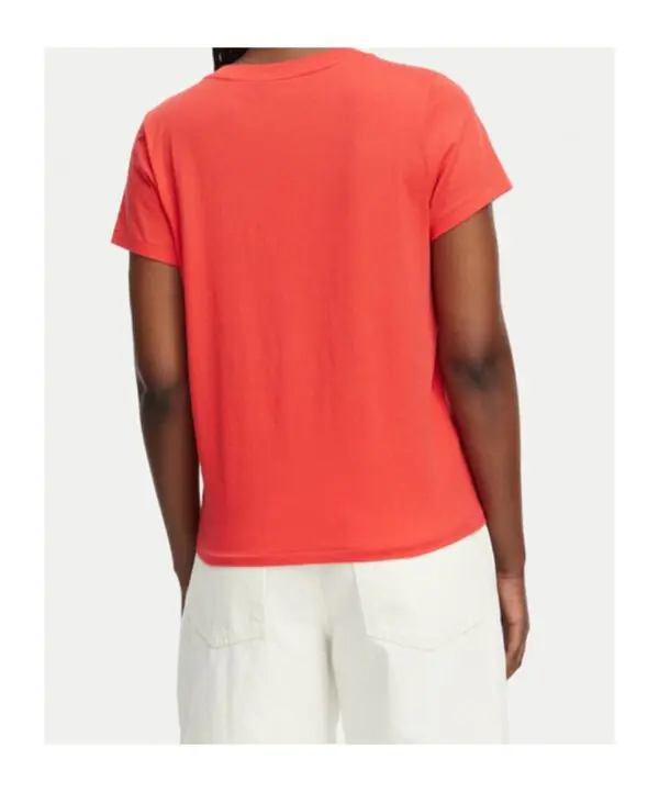 Polo Ralph Lauren V-neck T-shirt With Short Sleeves - Red