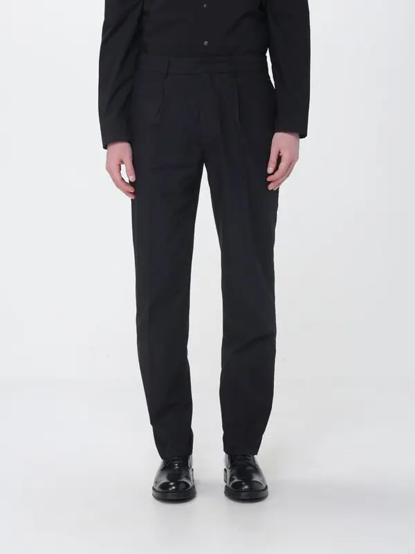 Emporio Armani Mid-rise Straight-leg Pants