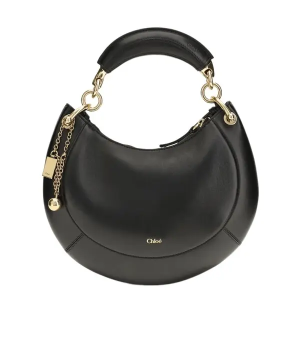Chloé Marcie Small Hobo Shoulder Bag - Black