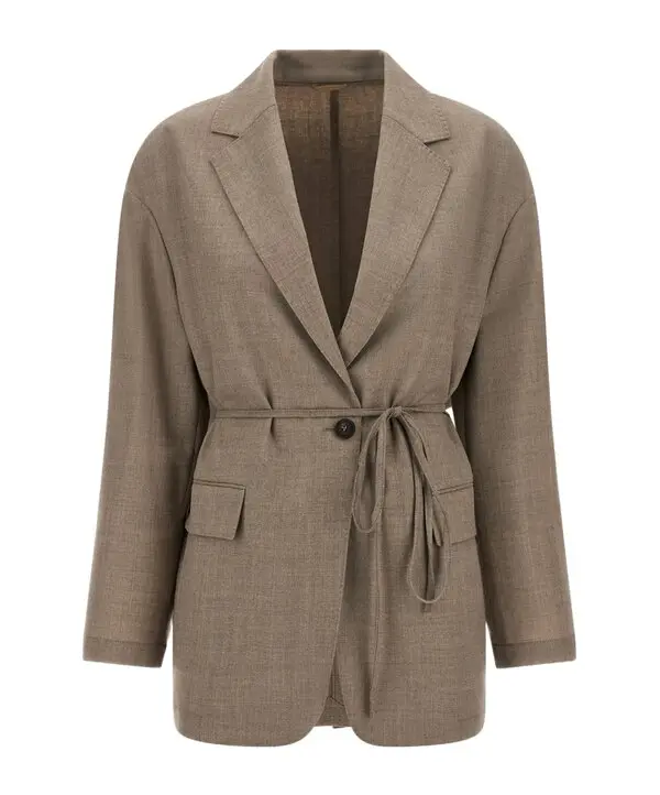 Brunello Cucinelli Long-sleeved Suit Jacket