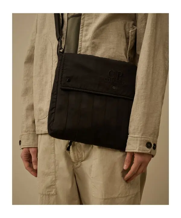 C.P. COMPANY Logo Quilted Tote Bag
