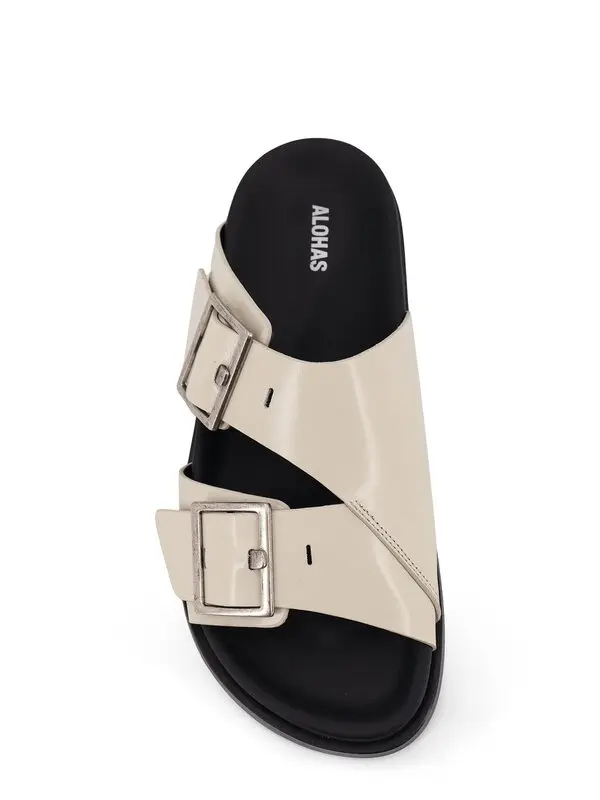 ALOHAS Alba Buckle Strap Slides
