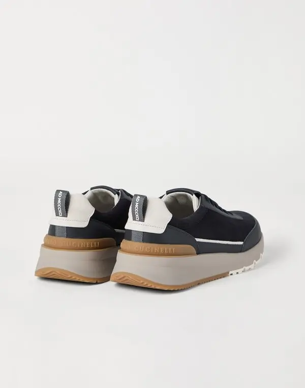 Brunello Cucinelli Suede Lace-up Sneakers