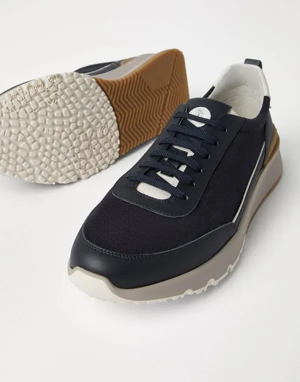 Brunello Cucinelli Suede Lace-up Sneakers