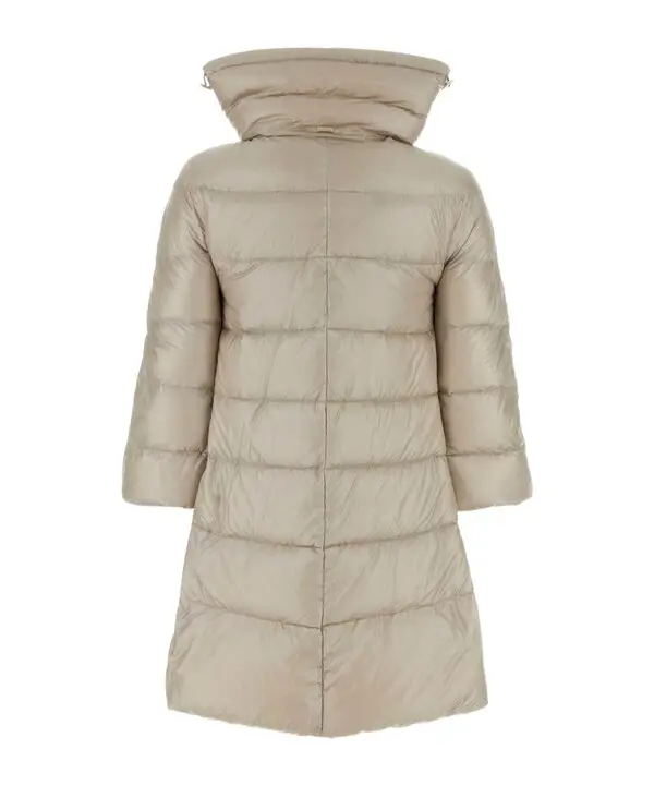 Herno Cleofe Down Jacket With Funnel Neck - Nude
