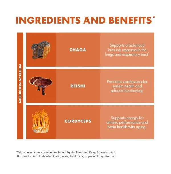 Host Defense Breathe Extract Immune & Respiratory Support Mushroom Liquid Supplement