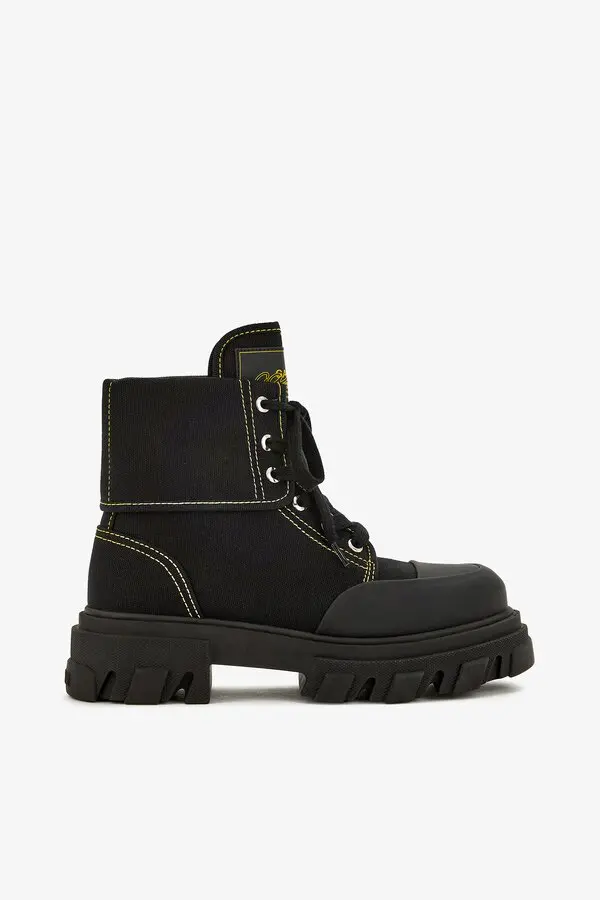 GANNI Trail Boots - Black
