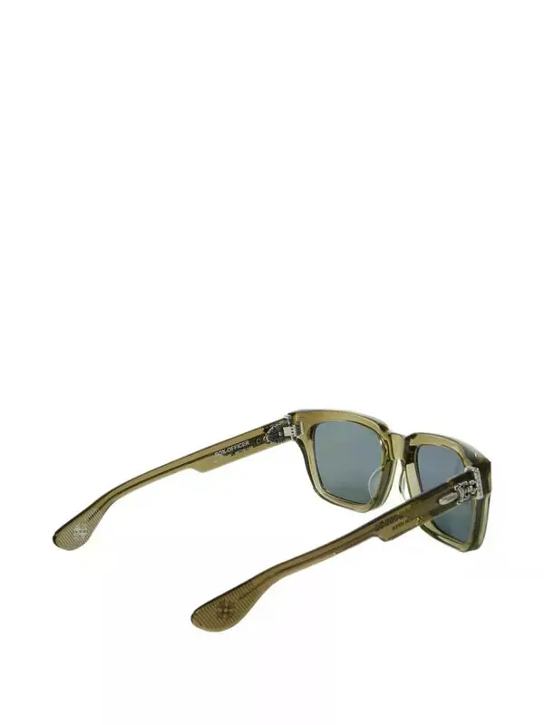 Chrome Hearts Box Officer Square-frame Sunglasses