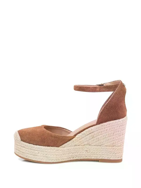 BOSS Suede Wedge Sandals