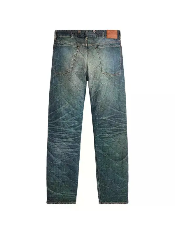 Ralph Lauren Quilted Straight-leg Jeans