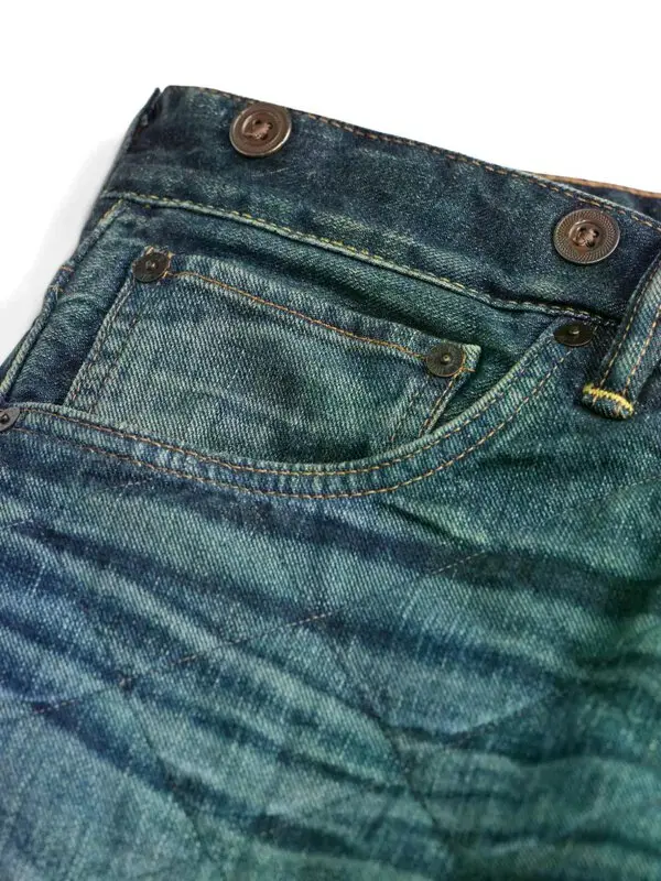 Ralph Lauren Quilted Straight-leg Jeans