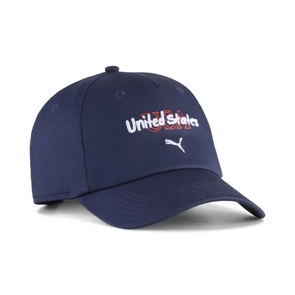 PUMA Usa Soccer Fanwear Adjustable Hat - Blue