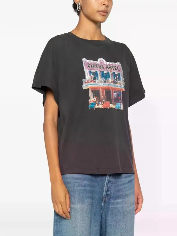 CIRCUS HOTEL Graphic Print T-shirt