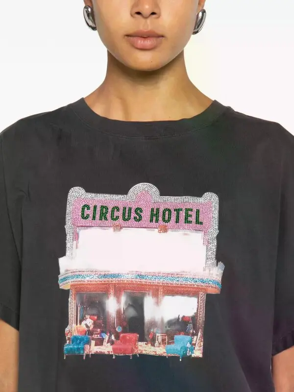 CIRCUS HOTEL Graphic Print T-shirt