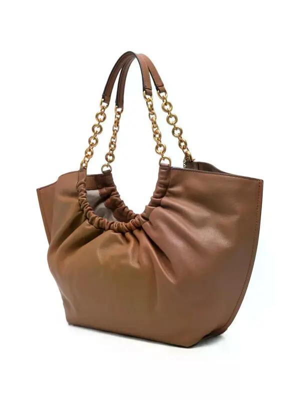 Michael Kors Indie Cinch Shoulder Bag - Brown