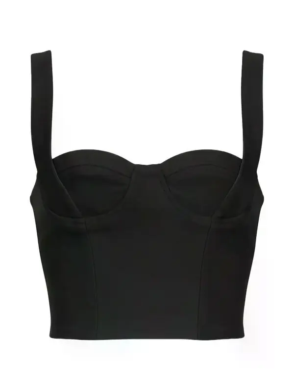 MARINE SERRE Tailored Structured Strap Top