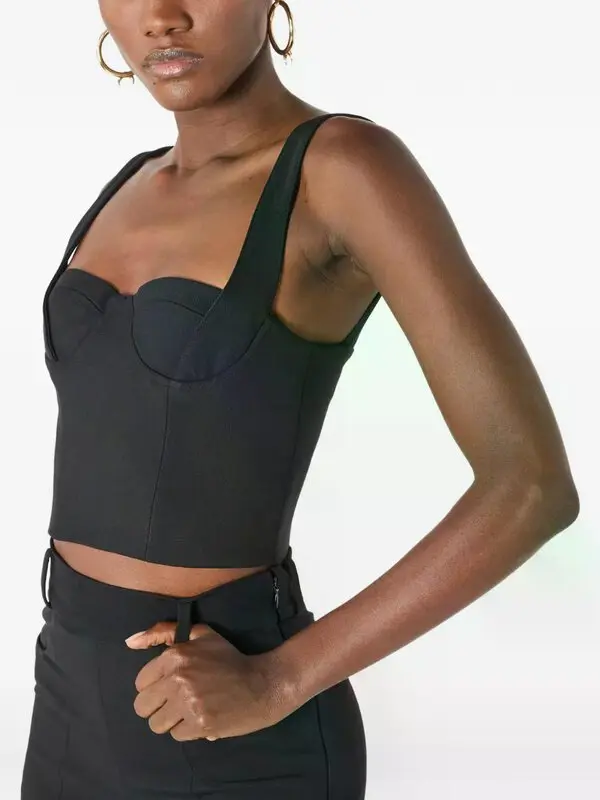 MARINE SERRE Tailored Structured Strap Top