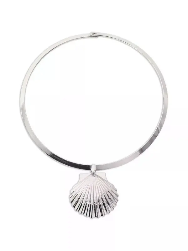 JENNIFER BEHR Dune Shell-pendant Necklace - Silver