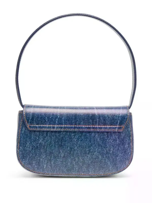 DIESEL® 1dr Leather Shoulder Bag - Blue