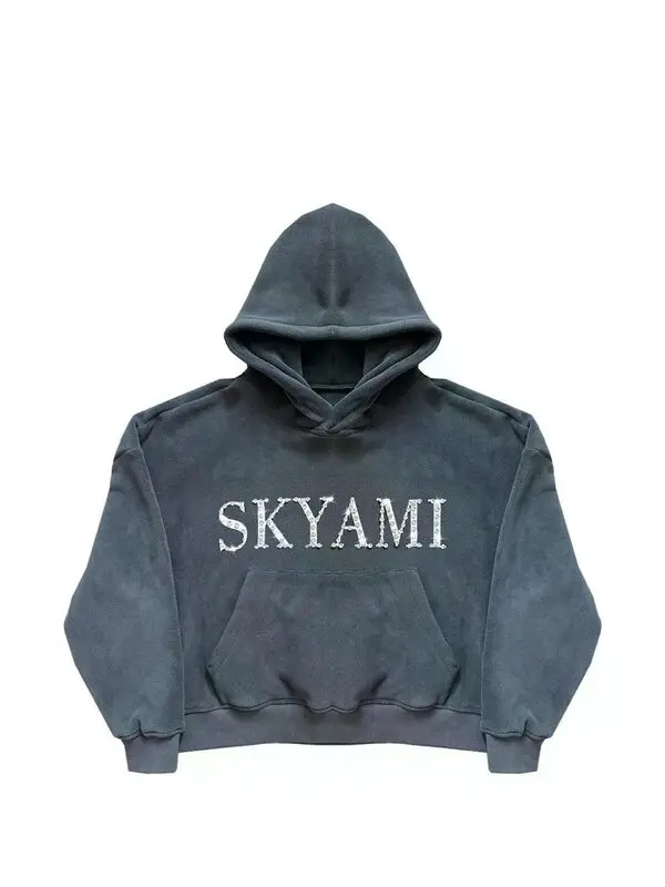 77 STUDIOS Skyami Rhinestone Embellished Hoodie