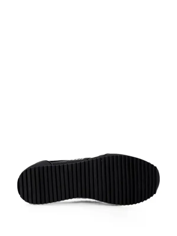 EA7 Logo Print Panelled Sneakers