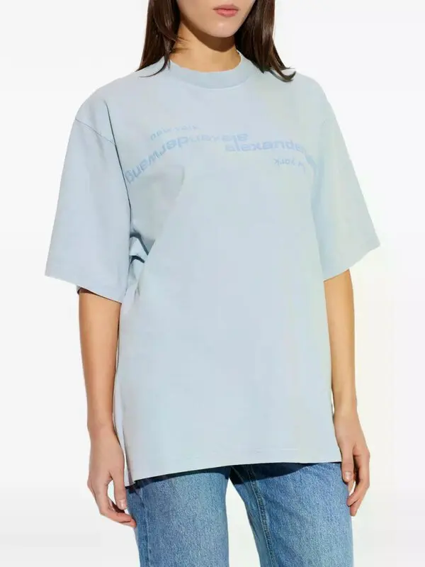 Alexander Wang Puff-print Logo T-shirt