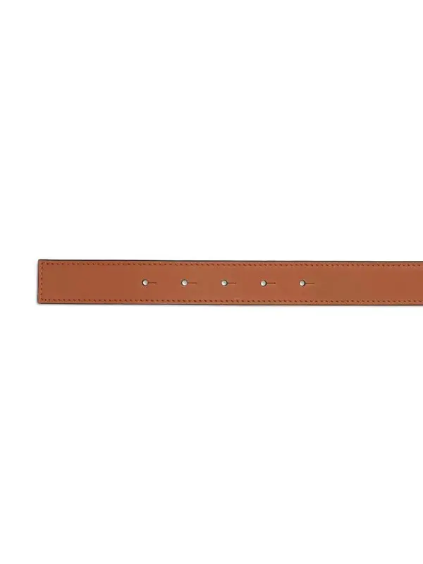 Loewe Anagram Reversible Belt - Brown