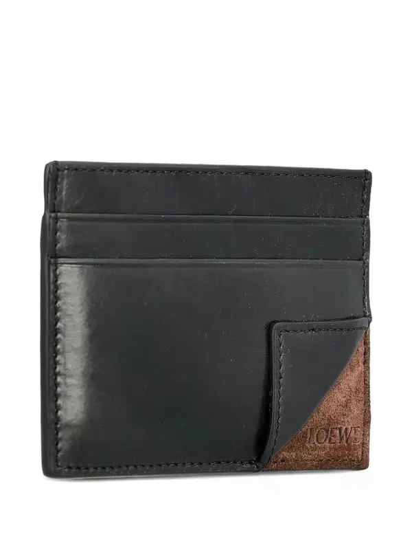 Loewe Switch Logo-debossed Leather Card Holder
