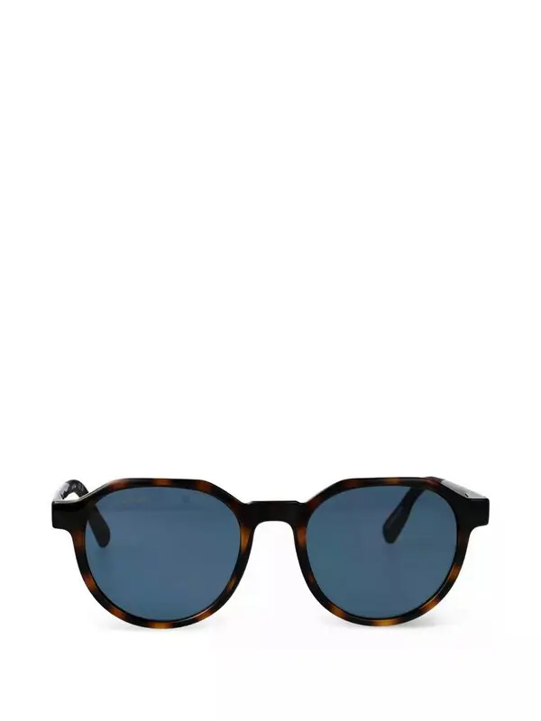 Lacoste Geometric Frame Sunglasses - Brown