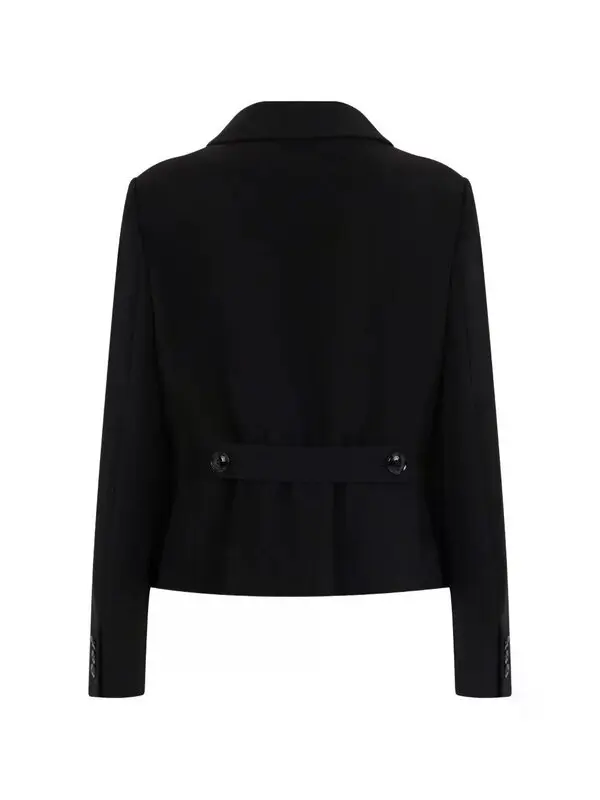 Moschino Classic Collar Button-up Jacket