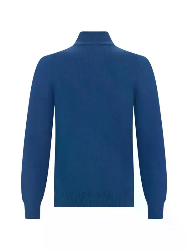 Fedeli Cashmere Zip-up Cardigan