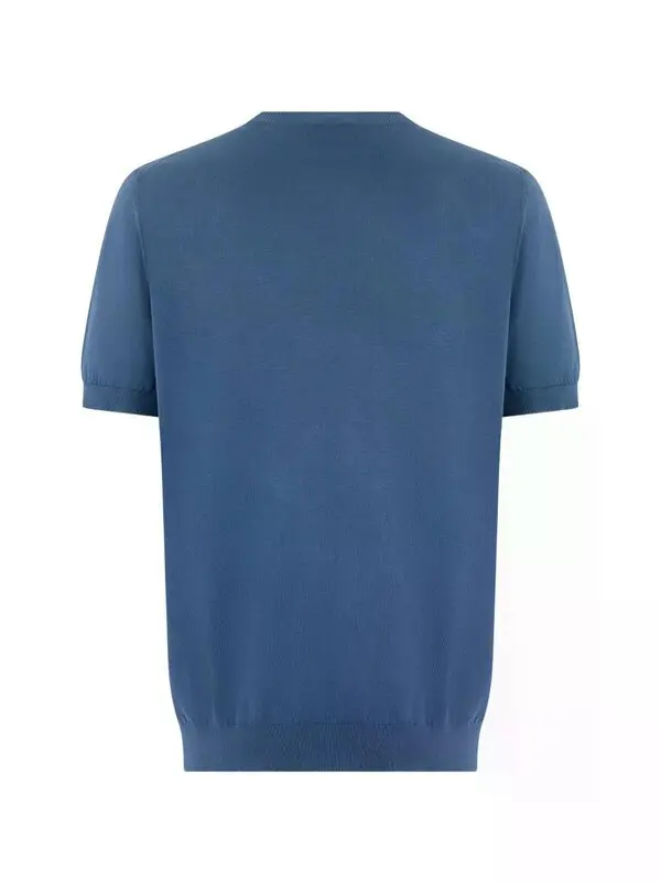 Fedeli Diamond-knit T-shirt